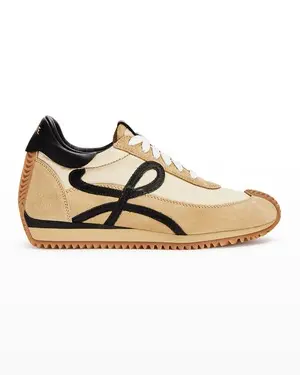 Loewe Flow Runner Sneakers Gold/black