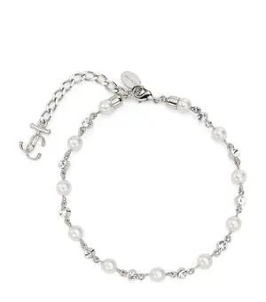 JIMMY CHOO Pearl Crystal Anklet