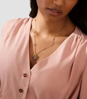 BOODLES Yellow Raindance Gemstone Necklace - Gold