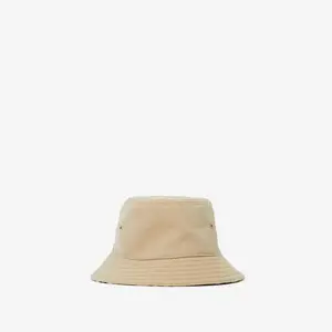 Burberry Childrens Gabardine Reversible Bucket Hat