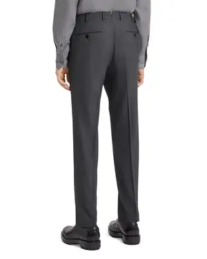 Zegna High Performance Wool Pants - Dark Gray