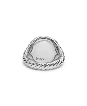 David Yurman Sterling Sculpted Cable Ring - Silver