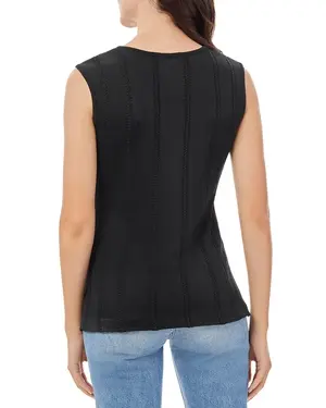 Misook Ribbed Tank Top