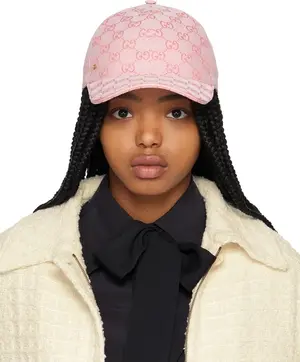 Gucci Gucci Pink GG Cap - 5872 Soft Cot. Candy