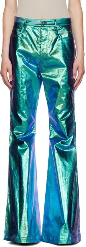 Rick Owens Rick Owens Multicolor Bolan Jeans - 35i Iridescent