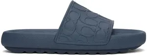 COACH Coach 1941 Blue Obi Sport Slides - Dark Denim