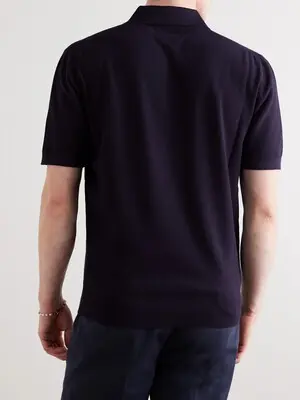 Loro Piana V-neck Polo Shirt