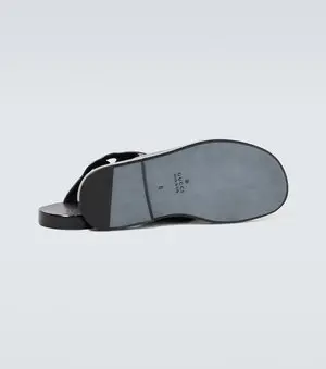 Gucci Gg Leather Sandals