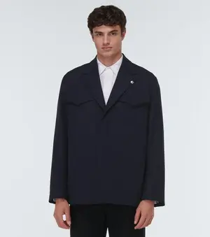 JIL SANDER Wool Gabardine Jacket