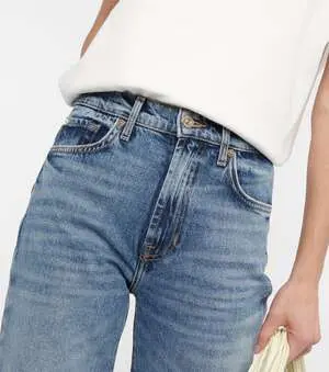 7 For All Mankind Logan Stovepipe Straight Jeans