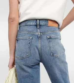 7 For All Mankind Logan Stovepipe Straight Jeans