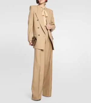 Saint Laurent Double-breasted Wool Blazer
