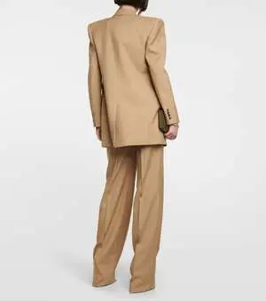 Saint Laurent Double-breasted Wool Blazer