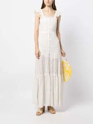 Veronica Beard Broderie Anglaise Maxi Dress