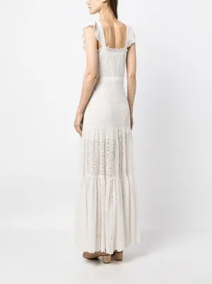 Veronica Beard Broderie Anglaise Maxi Dress