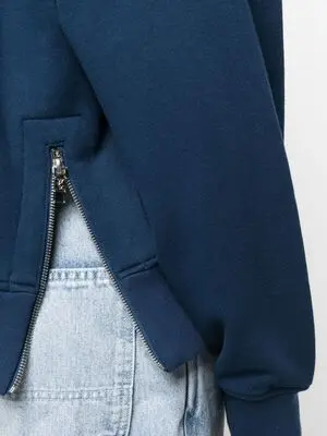 WOOYOUNGMI Cotton Jersey Embroidered Logo Hoodie
