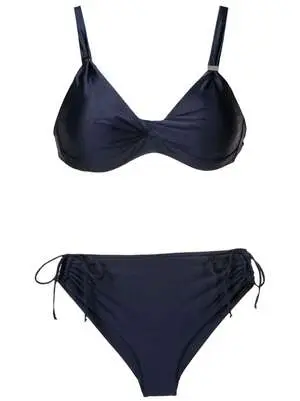 LYGIA & NANNY Marcela Two-piece Bikini Set - Blue
