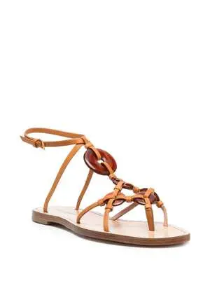 Alberta Ferretti Embellished Sandals