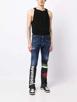 Dsquared2 Mid-rise Slim-cut Jeans