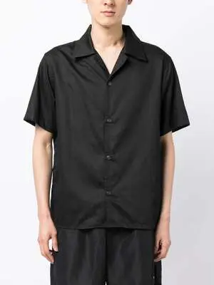 TRIBE AND TRUE Embroidered-motif Cotton Shirt