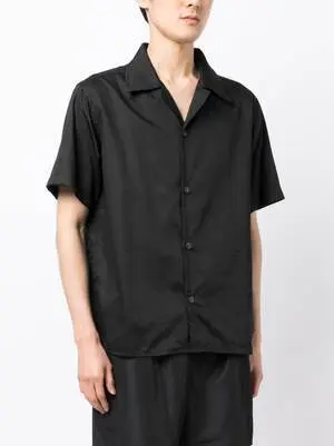 TRIBE AND TRUE Embroidered-motif Cotton Shirt