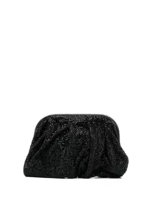 Benedetta Bruzziches Venus Petite Crystal Clutch Bag - Black