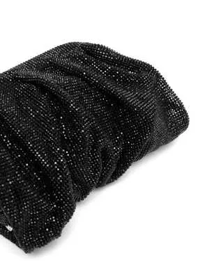 Benedetta Bruzziches Venus Petite Crystal Clutch Bag - Black