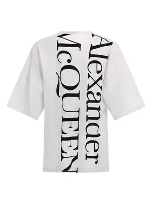 Alexander McQueen Logo-print Cotton T-shirt