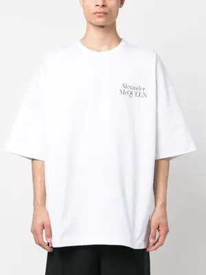 Alexander McQueen Logo-print Cotton T-shirt