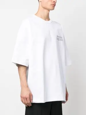 Alexander McQueen Logo-print Cotton T-shirt