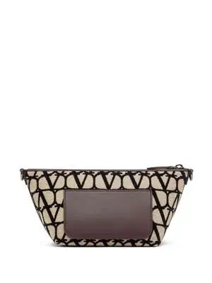 Valentino Garavani Toile Iconographe Shoulder Bag - Neutrals