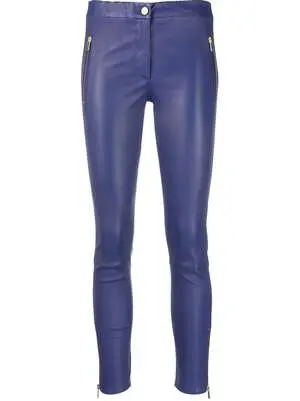 ARMA Cropped Leather Leggings