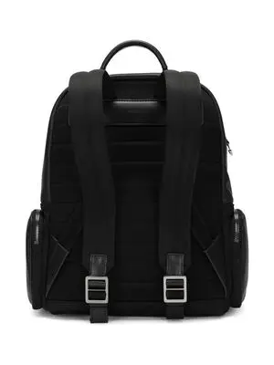 Dolce & Gabbana Leather Backpack With Logo Tag