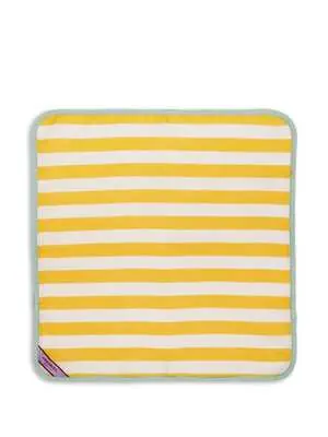 La DoubleJ Stripe-pattern Napkin Set - Yellow