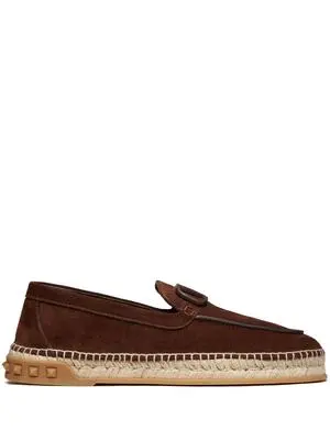 Valentino Garavani Raffia Loafers