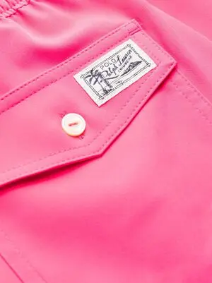 Polo Ralph Lauren Logo-embroidered Swim Shorts - Pink
