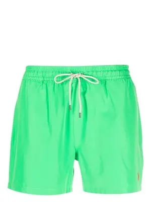 Polo Ralph Lauren Logo-embroidered Swim Shorts - Green