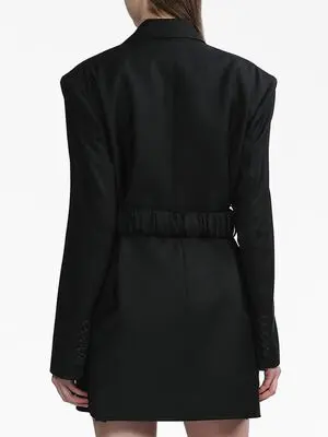 Matériel Belted Single-breasted Blazer