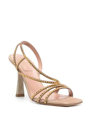 Alberta Ferretti Crystal-embellished Sandals