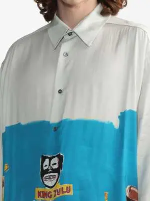 HONEY FUCKING DIJON Graphic-print Long-sleeve Shirt