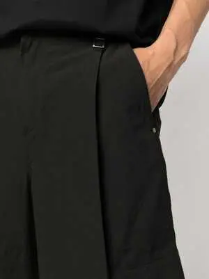 WOOYOUNGMI Cotton-hemp Blend Bermuda Shorts