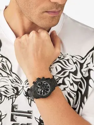PLEIN SPORT Hurricane Chrono 44mm - Black