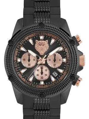 PLEIN SPORT Hurricane Chrono 44mm - Black