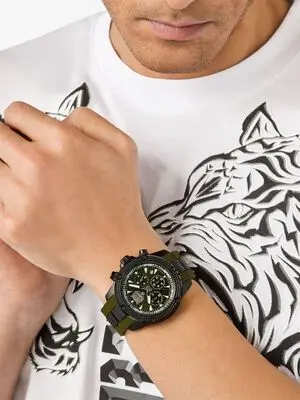 PLEIN SPORT Hurricane Chrono 44mm - Green