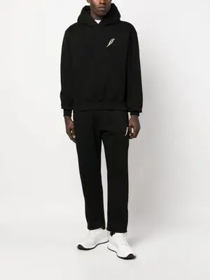 Neil Barrett Embroidered-logo Jogging Trousers