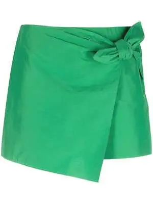 Red Valentino Mid-rise Shorts - Green