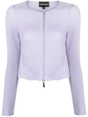 Emporio Armani Zip Up Cardigans For Women