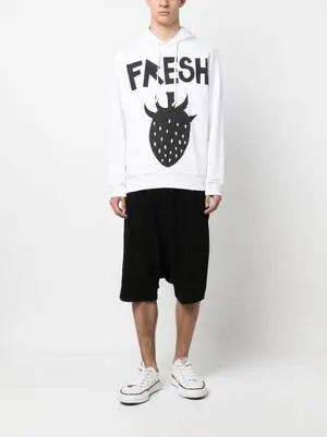Comme Des Garçons Graphic-print Hoodie