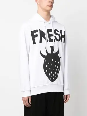 Comme Des Garçons Graphic-print Hoodie