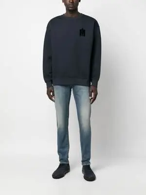 PT TORINO Logo-patch Straight Leg Jeans